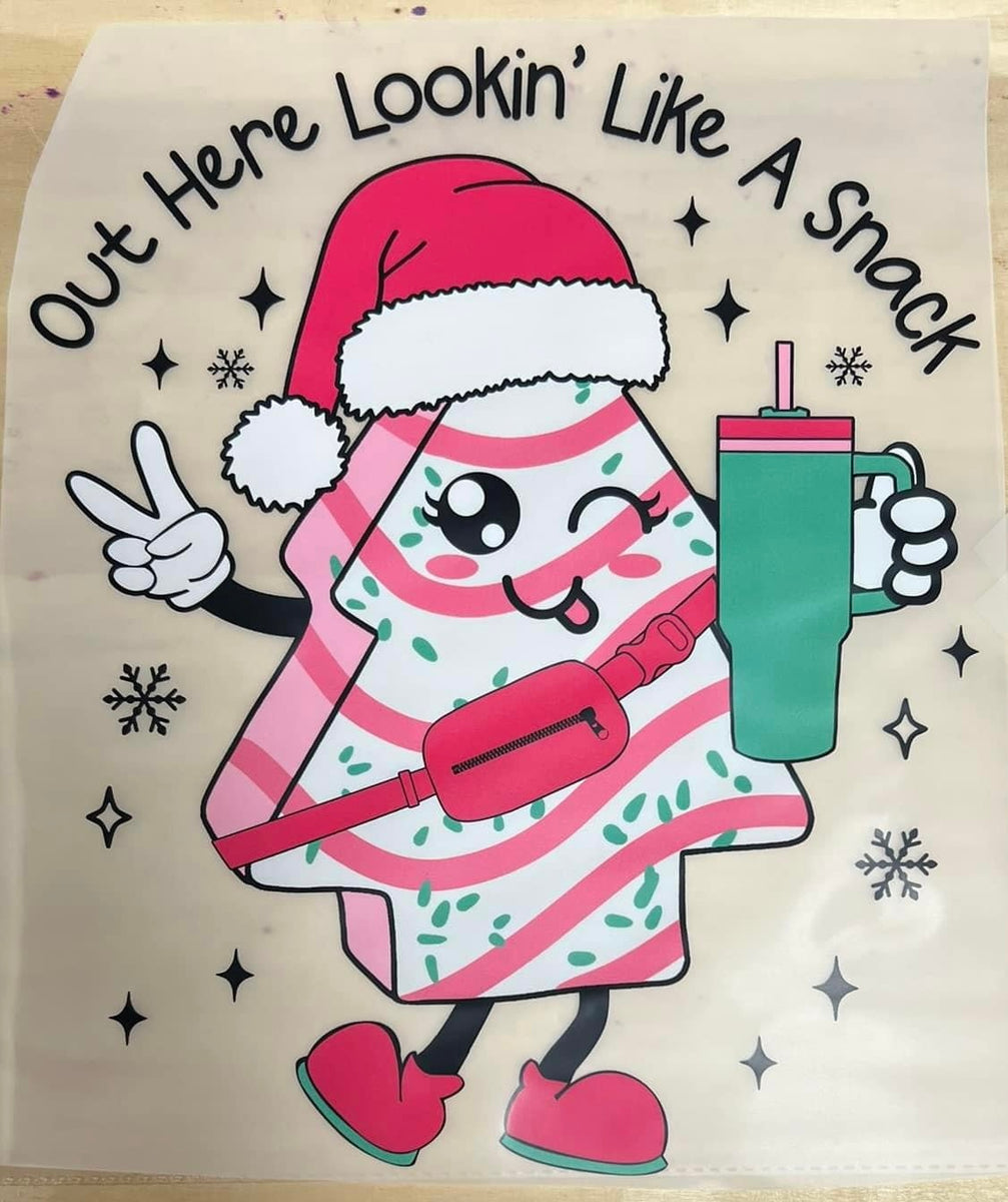 Christmas pink snack – BOWS FOR BABES